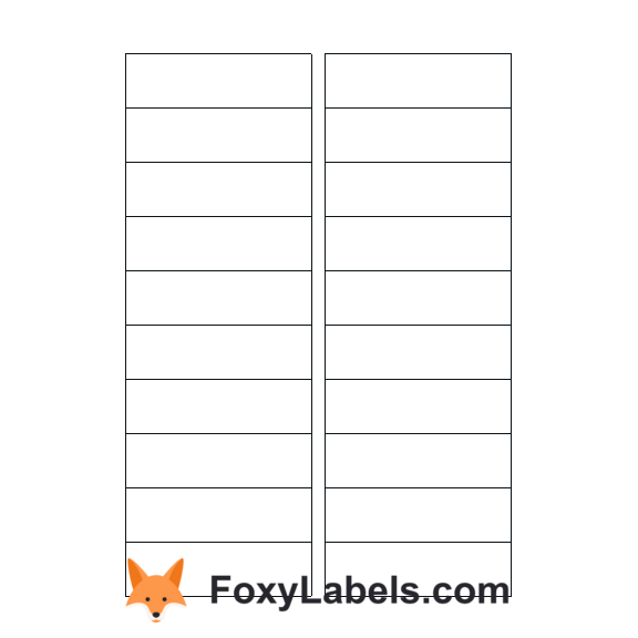 Avery 5422 Label Template For Google Docs