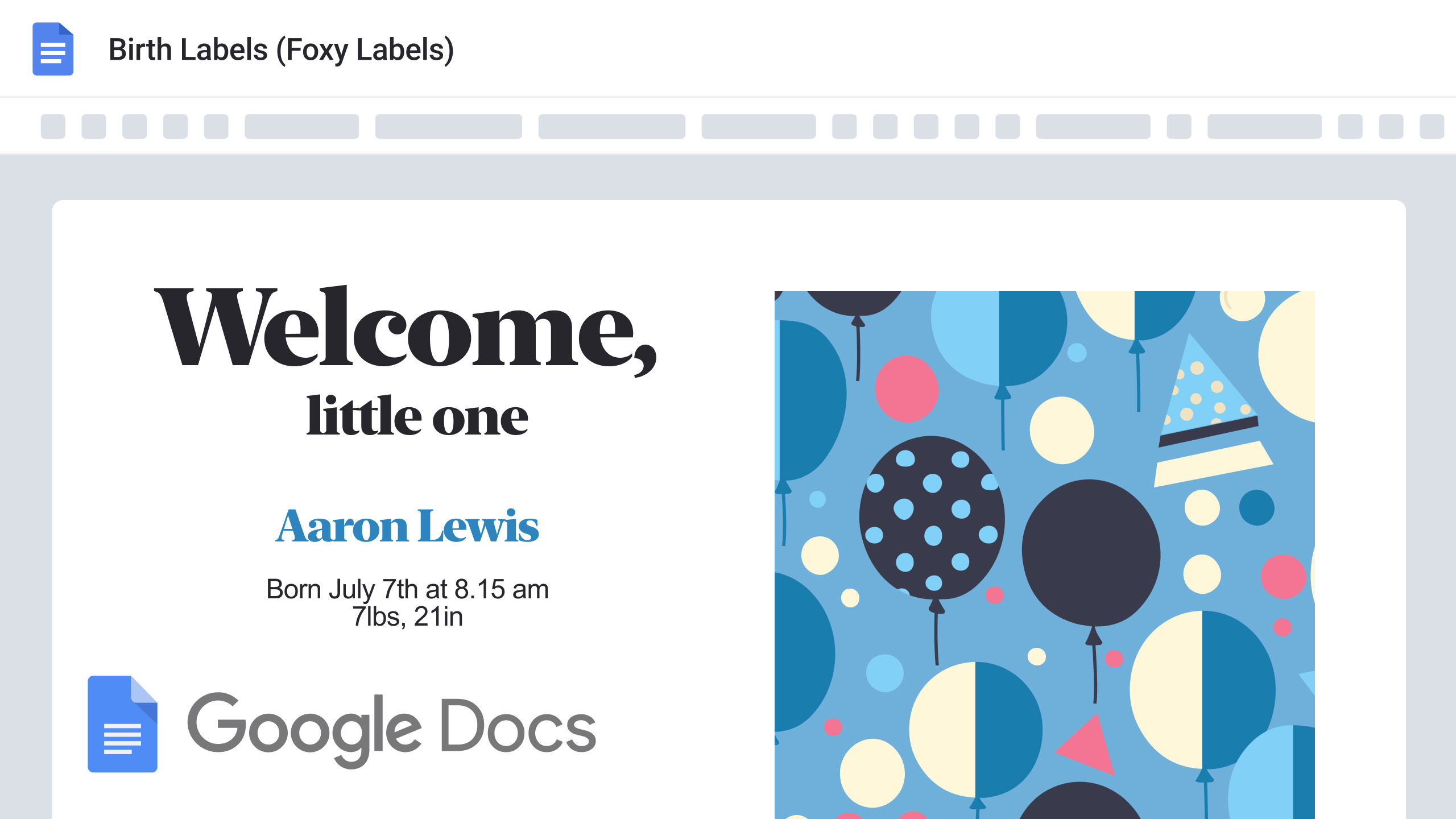 Foxy Labels - Tutorials