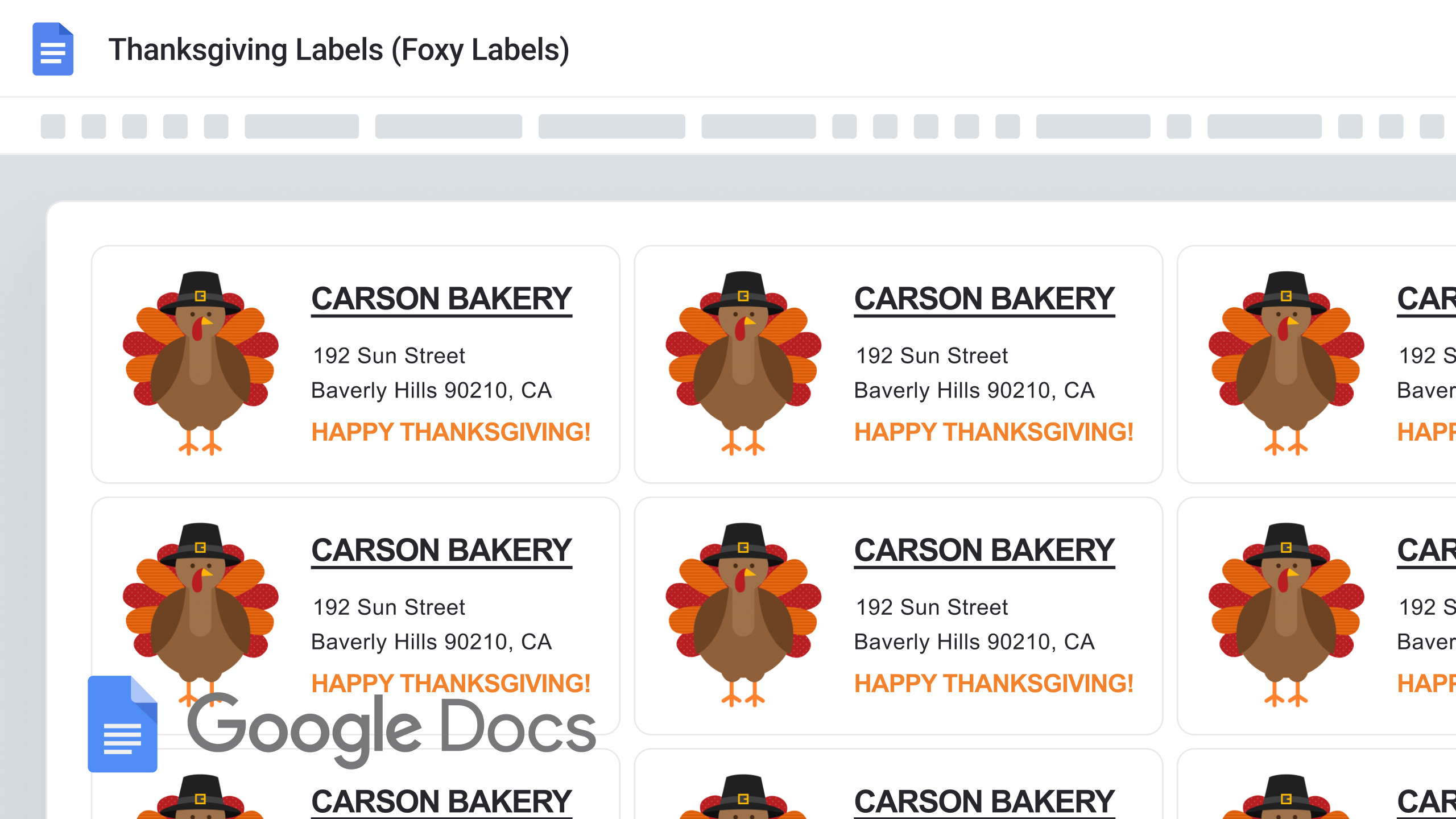 Foxy Labels - Tutorials