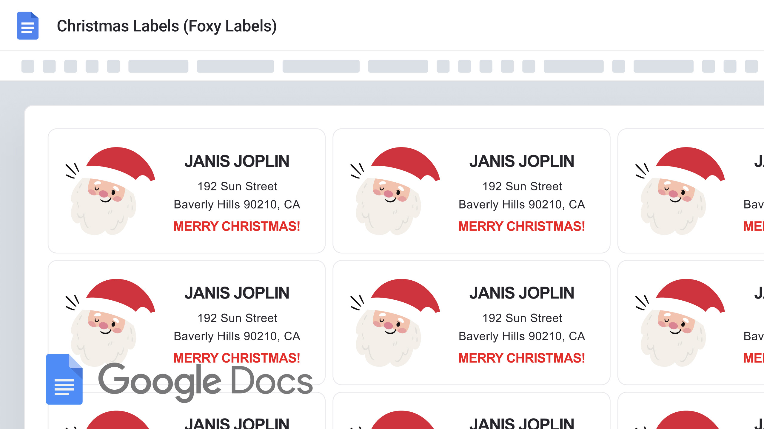 Foxy Labels - Tutorials