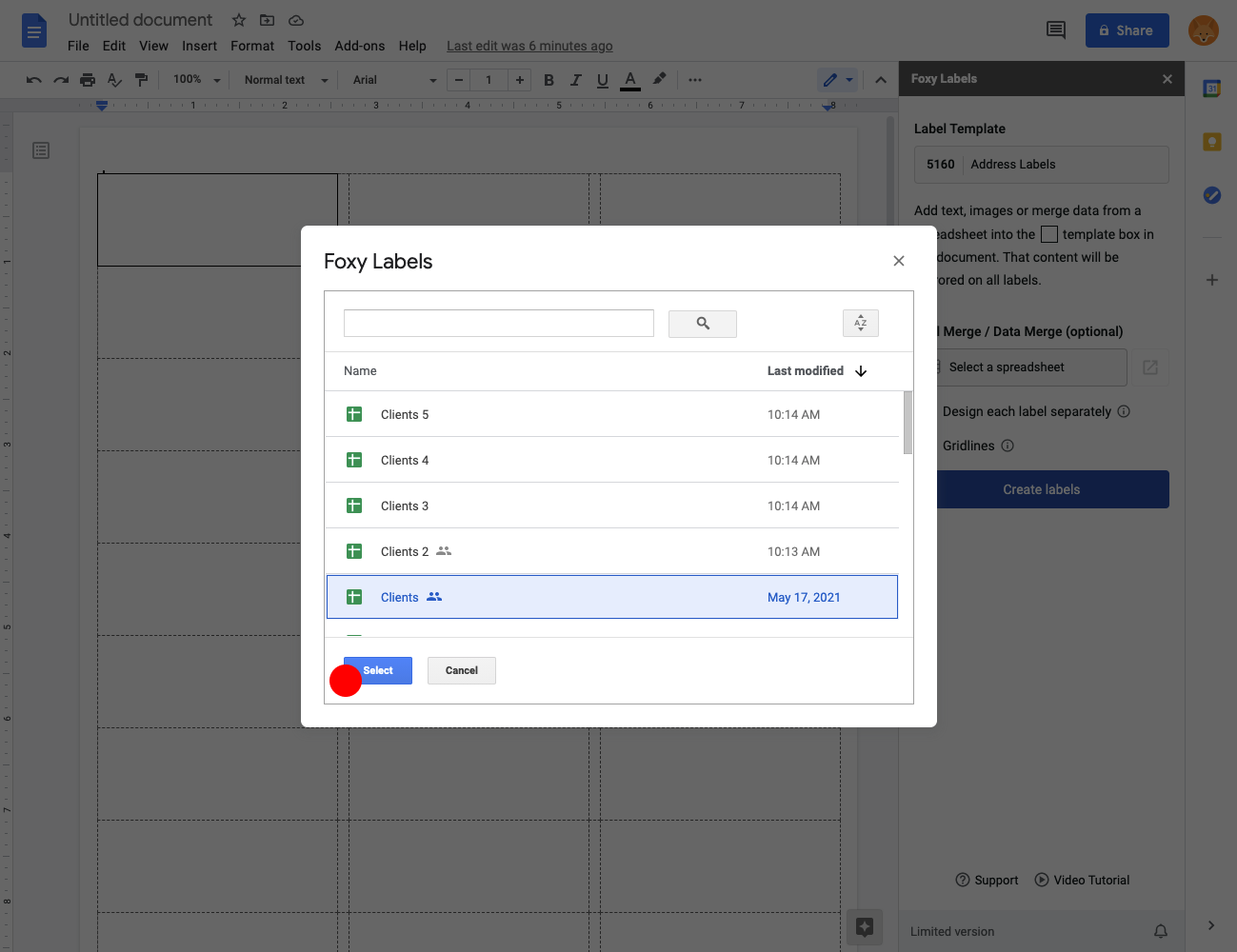 How To Make Labels In Google Docs
