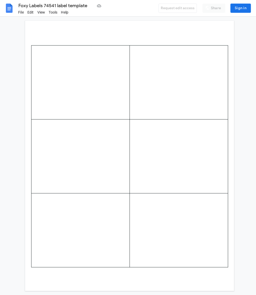Avery 74541 Template Google Docs & Google Sheets | Foxy Labels Avery 74541 Template Google Docs & Google Sheets | Foxy Labels